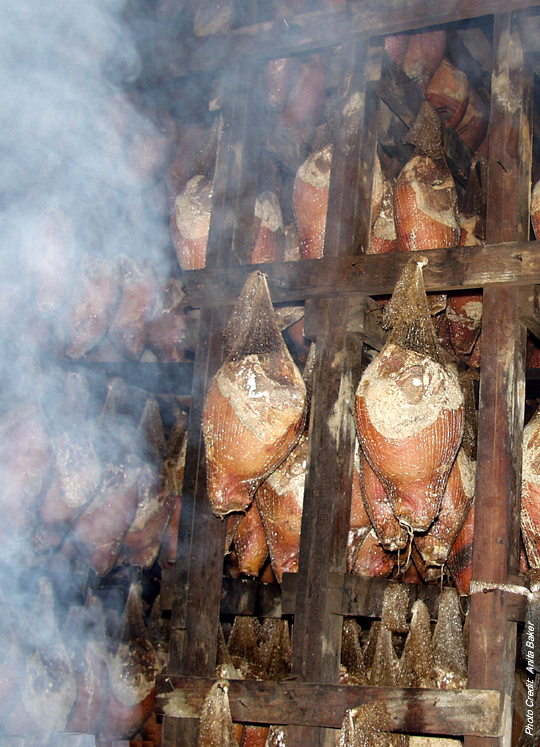 “The Ham Lady” and the Art of Ham Curing