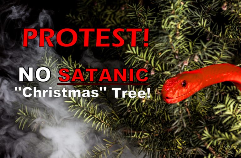 Tell National Railroad Museum to Pull Satanic "Christmas" Tree